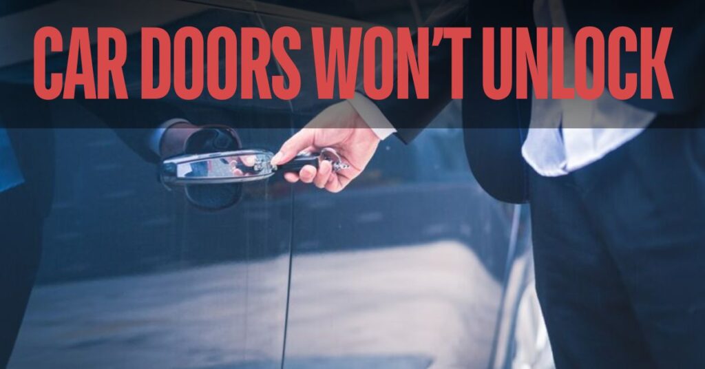 Key Won't Unlock Car Door: How to Fix it?
